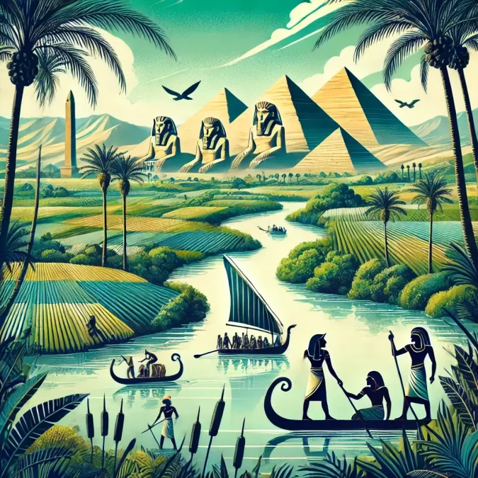 Lower Egypt: The Fertile Delta of Ancient Civilization - Historact Platform